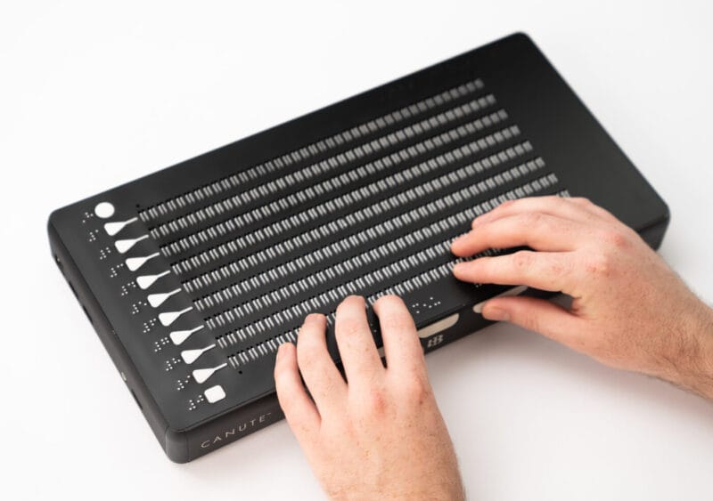 World’s First of its Kind Multi-line Digital Braille E-reader ...